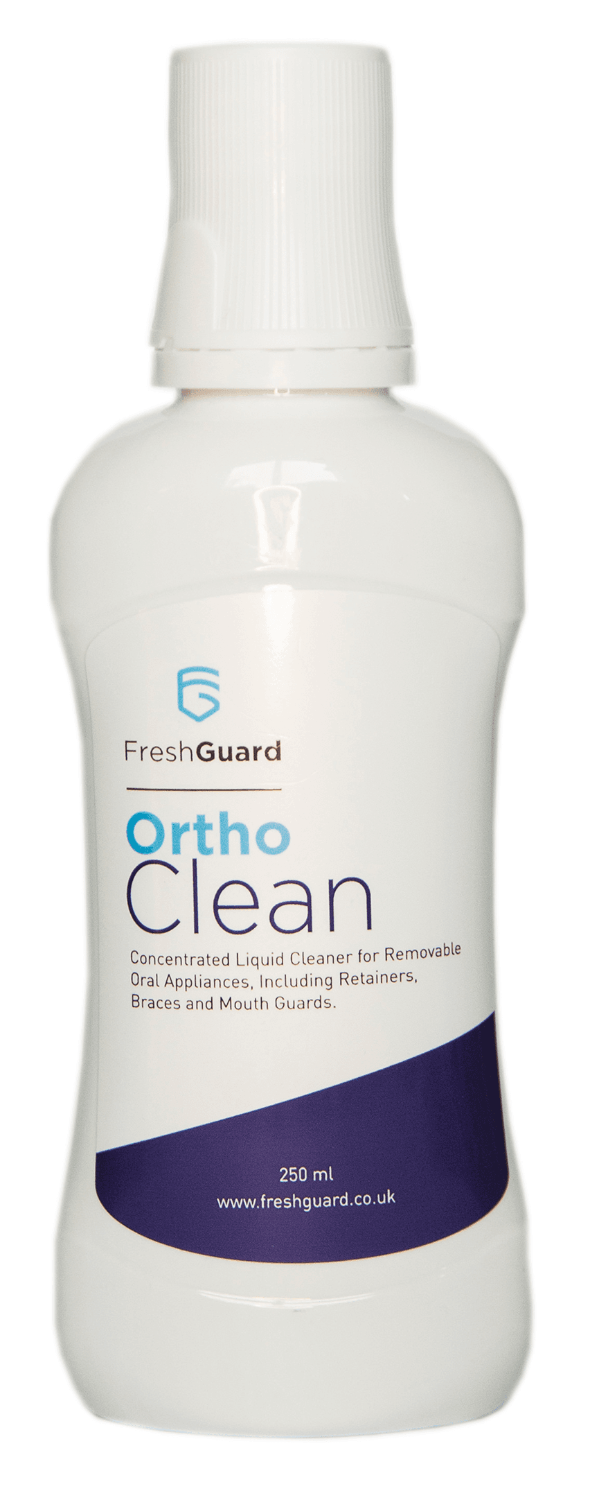 FreshGuard Ortho Clean - Concentrated Liquid Oral Appliance Cleanser